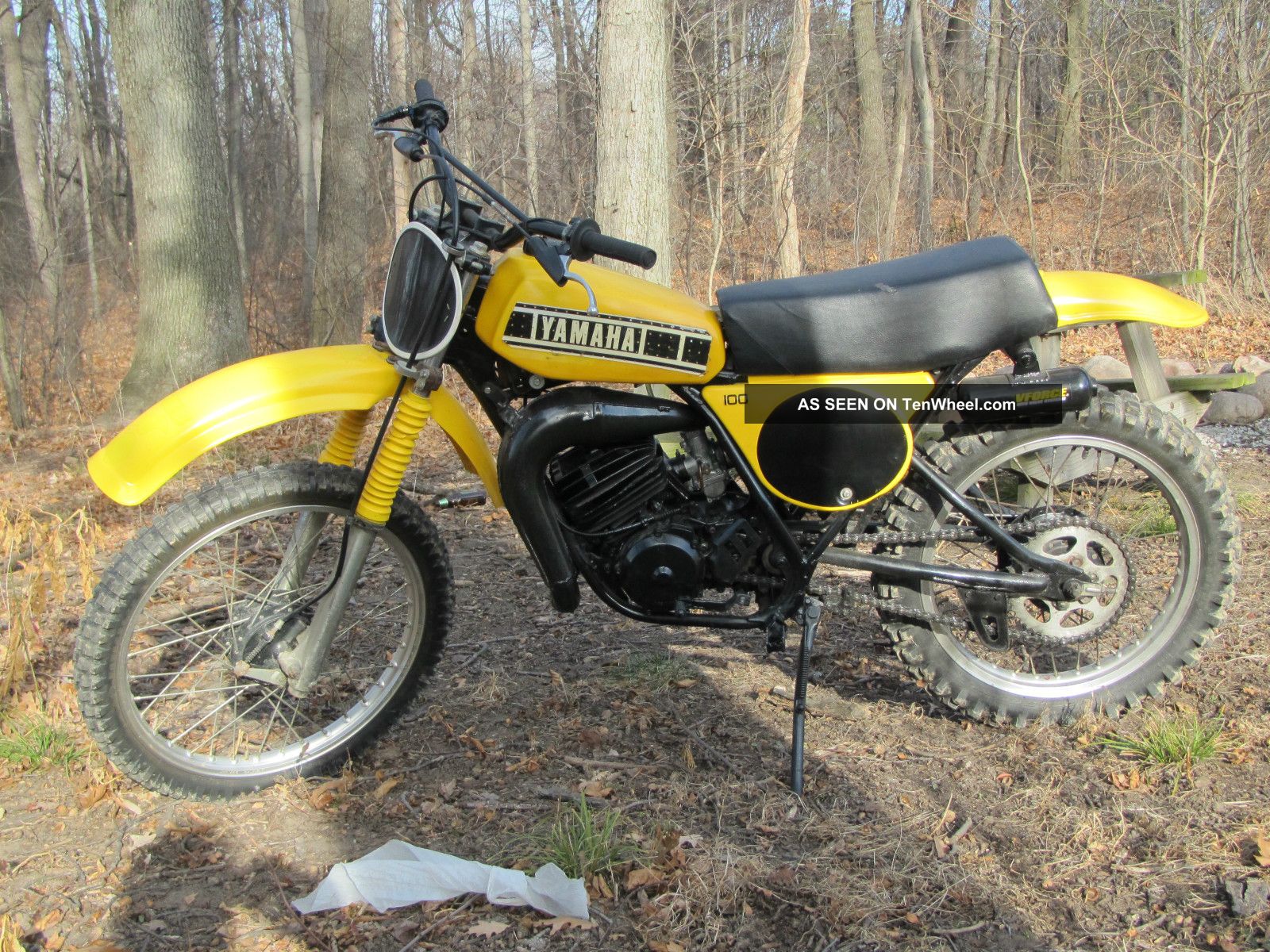 1978 Yamaha Yz100 Rare, Stock Ahrma