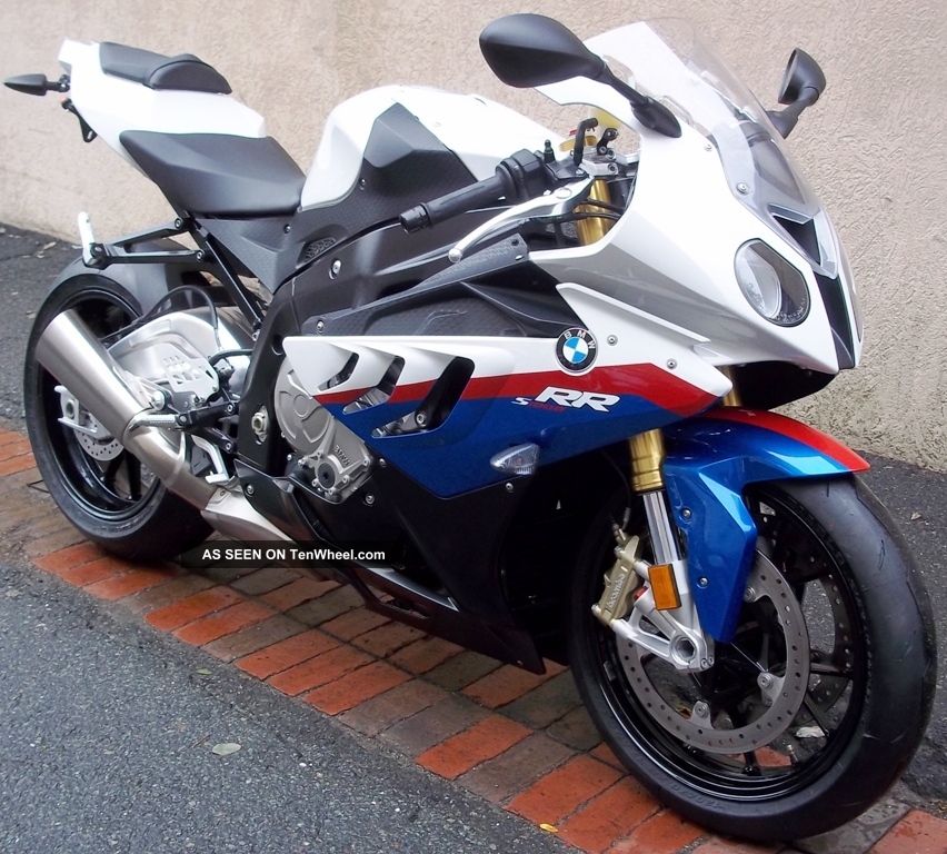 2010 Bmw S1000rr Tri - Color, Set Of Pirelli Supercorsa Tires