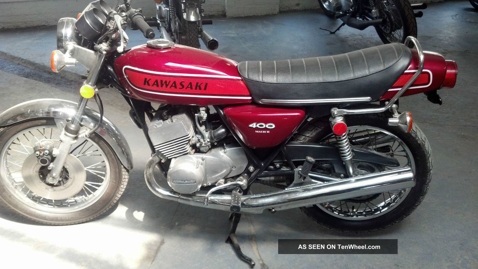 1974 Kawasaki S3 Kh400 Triple 2 Stroke