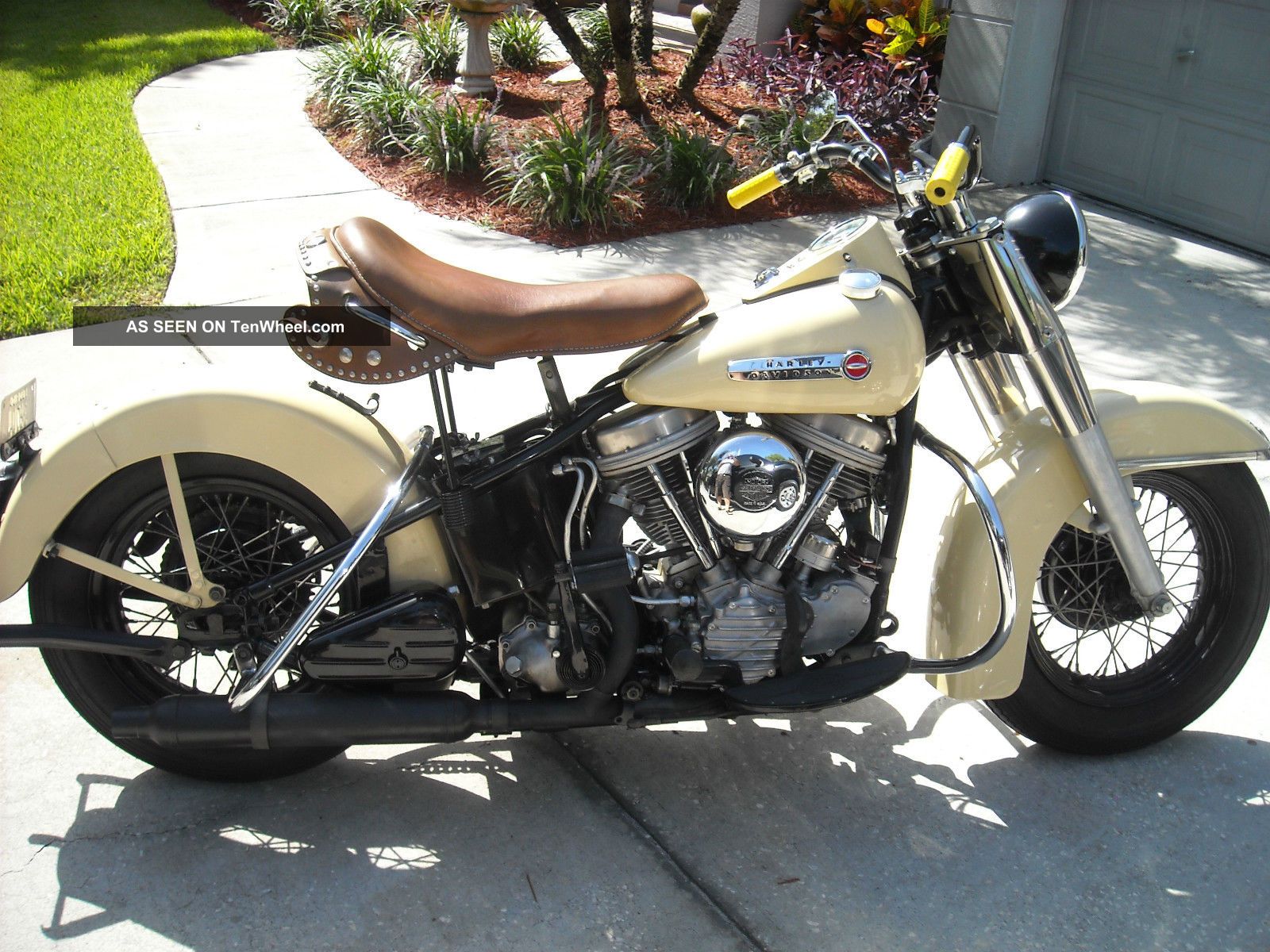 1950 Harley Davidson Panhead Beautifull Restoration 6v Runs And Registered Title