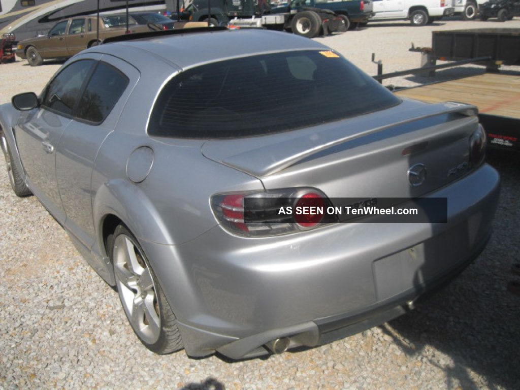 2004 Mazda Rx7 Rotary Engine 6 Speed 4 Door Sucide Rear Doors Silver