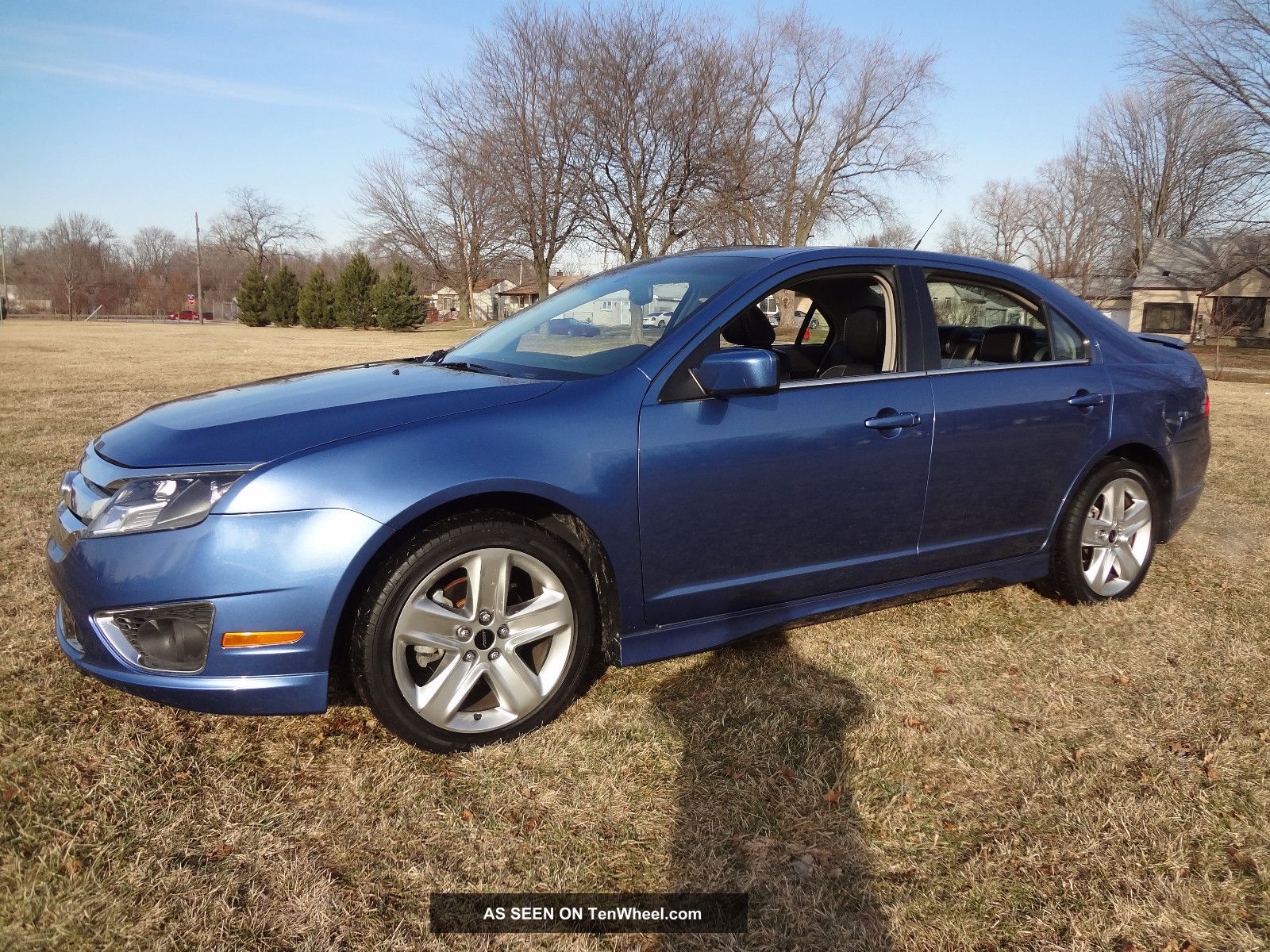 2010 Ford Fusion Sport_3. 5l_moon_lhtr_rear Spoiler_bckup Snrs_rebuilt ...