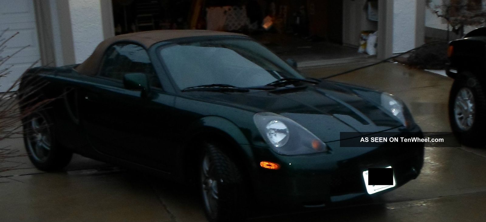 2001 Toyyota Mr2 Spyder Mileage 80079. 00 Green And Tan 17 ' Alloys