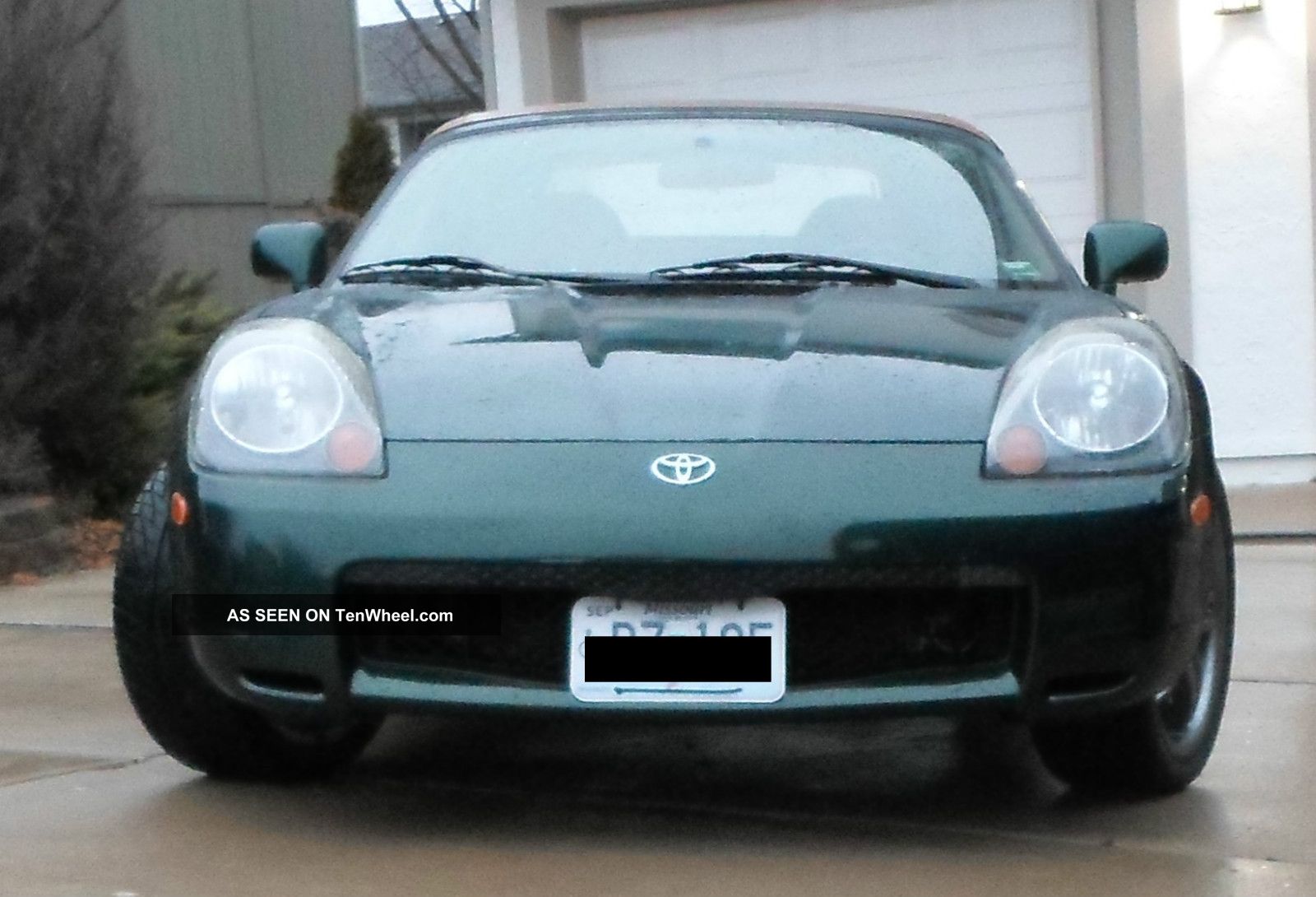 2001 Toyyota Mr2 Spyder Mileage 80079. 00 Green And Tan 17 ' Alloys