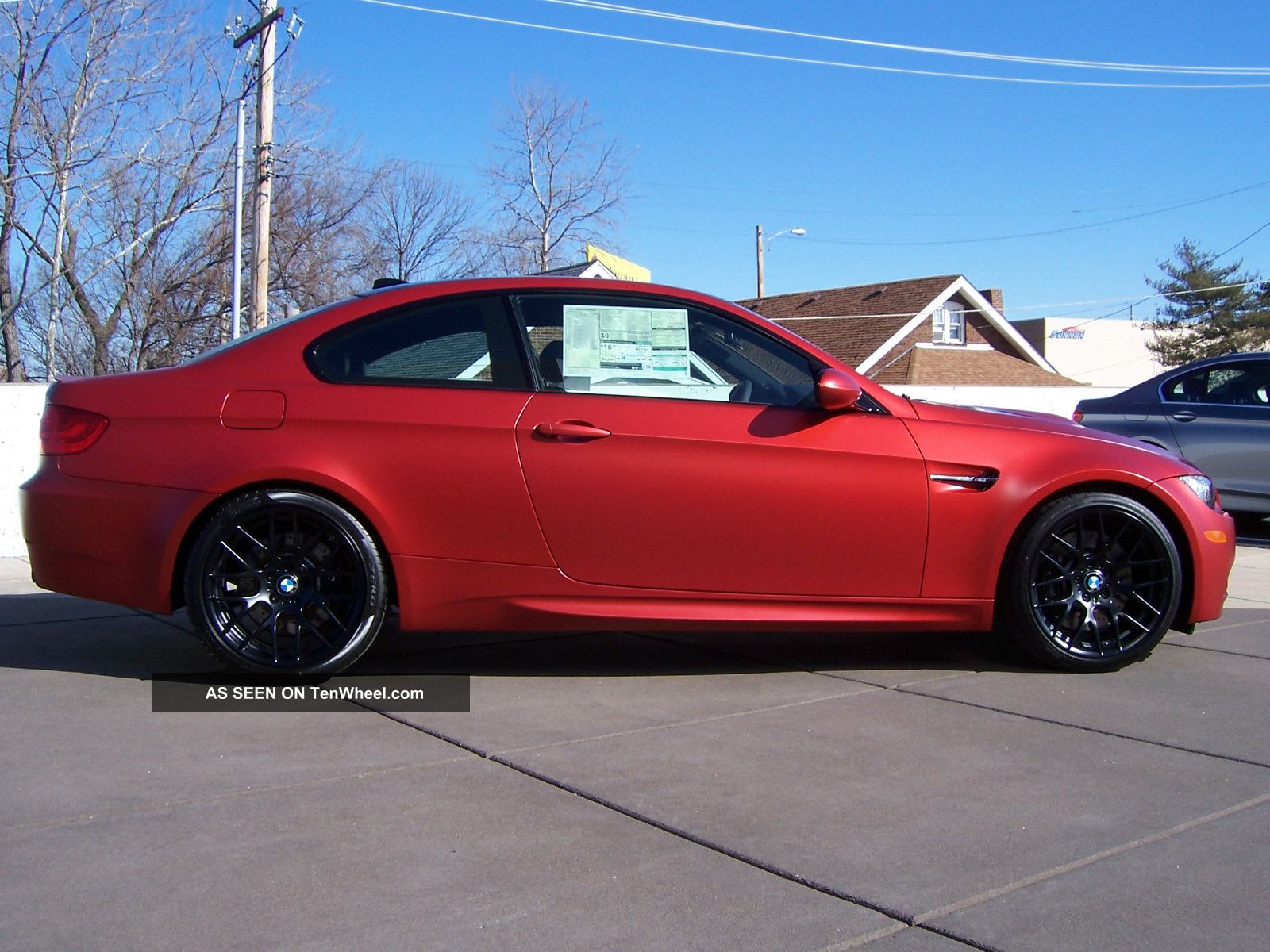 2013 Bmw M3 Coupe Special Edition Frozen Red