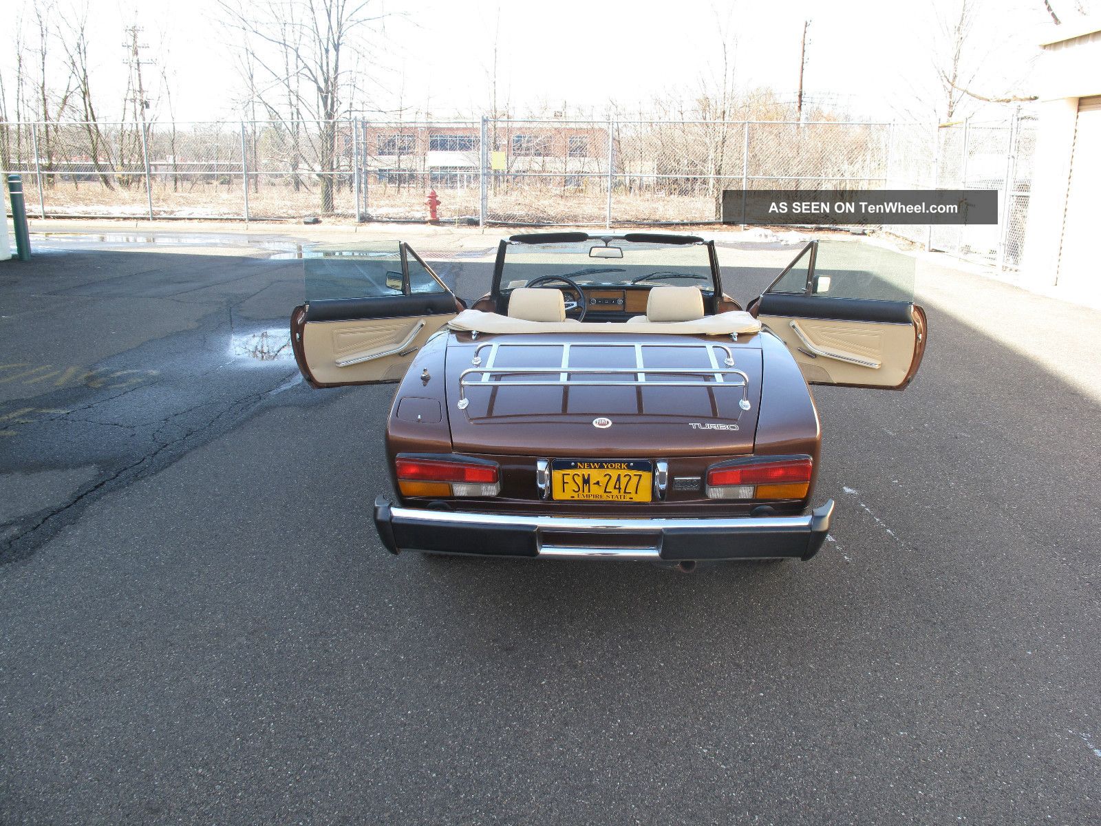 1981 Fiat Turbo Spider Convertible, Completely & Excellent Cond.