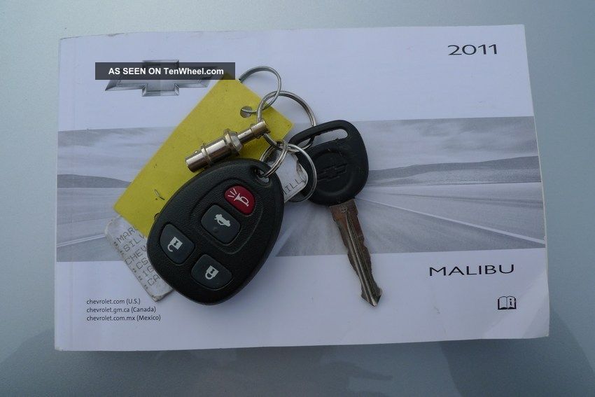 2011 Chevy Malibu Ls 2. 4l Abs Cruise 6 - Speed Auto Transmission