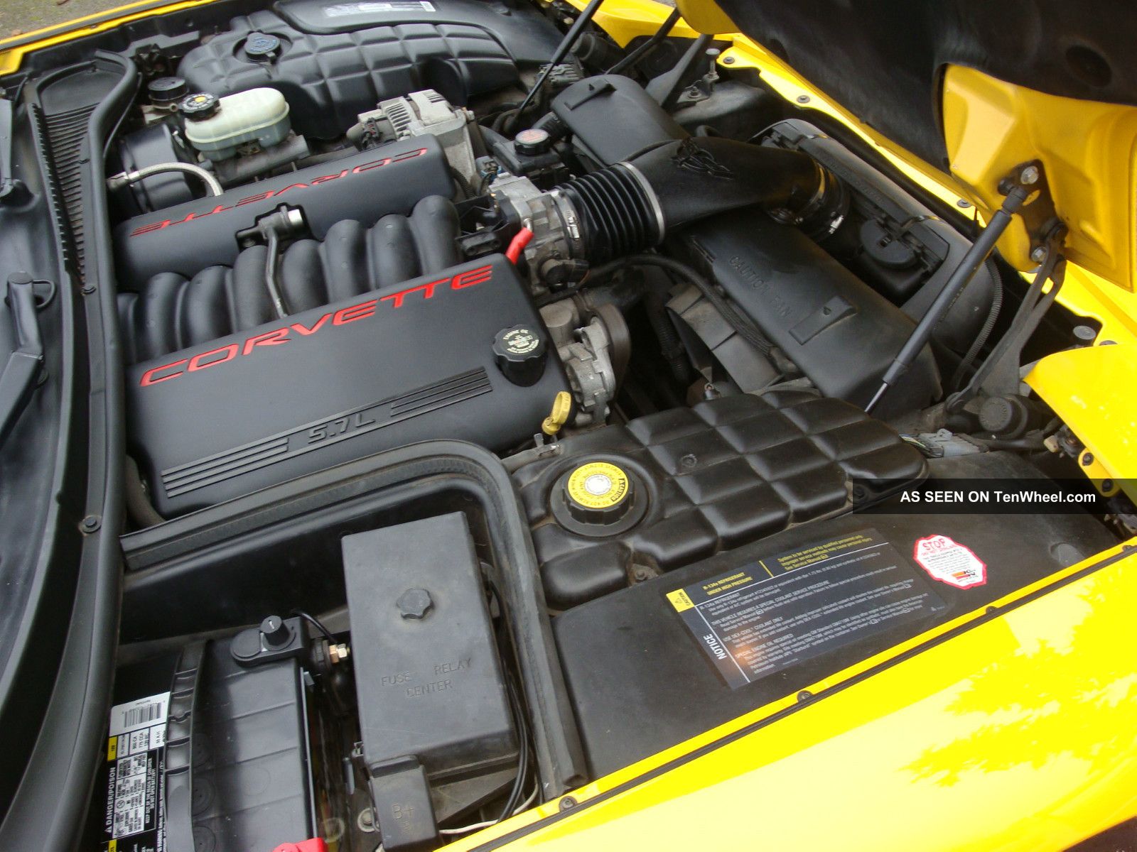 Striking Yellow 2001 C5 Corvette 6 Speed American Sports Car Determined ...