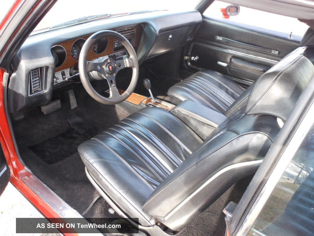 1972 Pontiac Gto Gto Sundance Orange W / White Top W / Build Sheet A ...