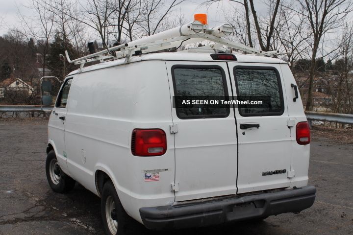 2000 Dodge Ram Van 1500 Work Van V6 Roof Rack