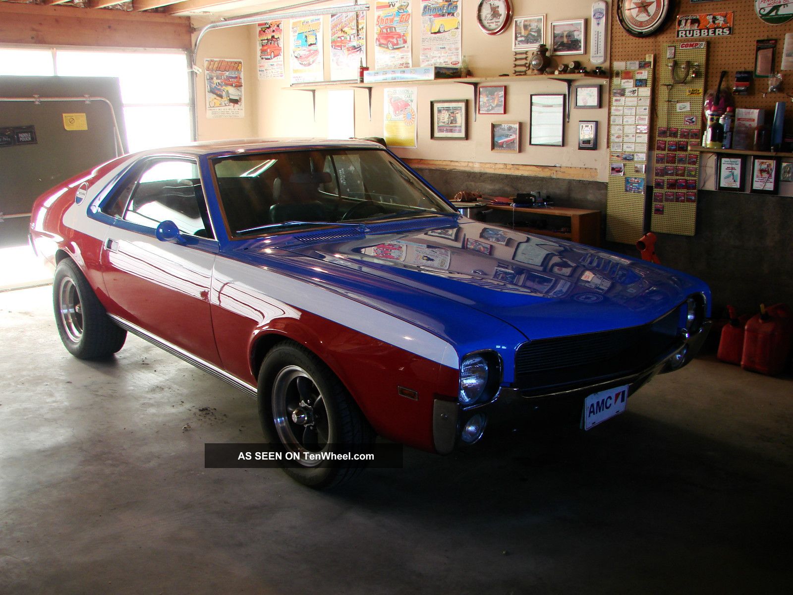 1969 Amc Amx Show Car, Classic Vintage Muscle