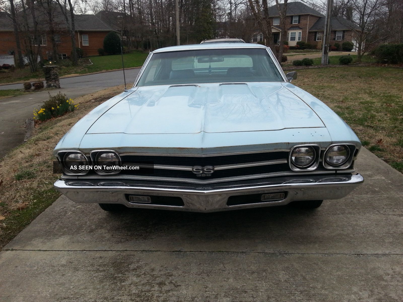 1969 Chevrolet Chevelle Ss 396 Survivor - Carolina Blue