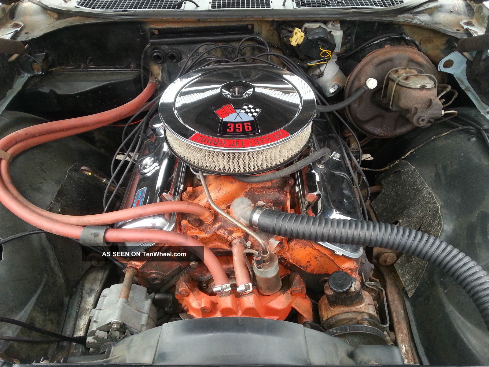 1969 Chevrolet Chevelle Ss 396 Survivor - Carolina Blue