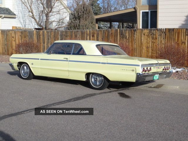 1964 Chevrolet Impala Ss 409 - 425h. P. 4 Speed Positraction Reverb ...
