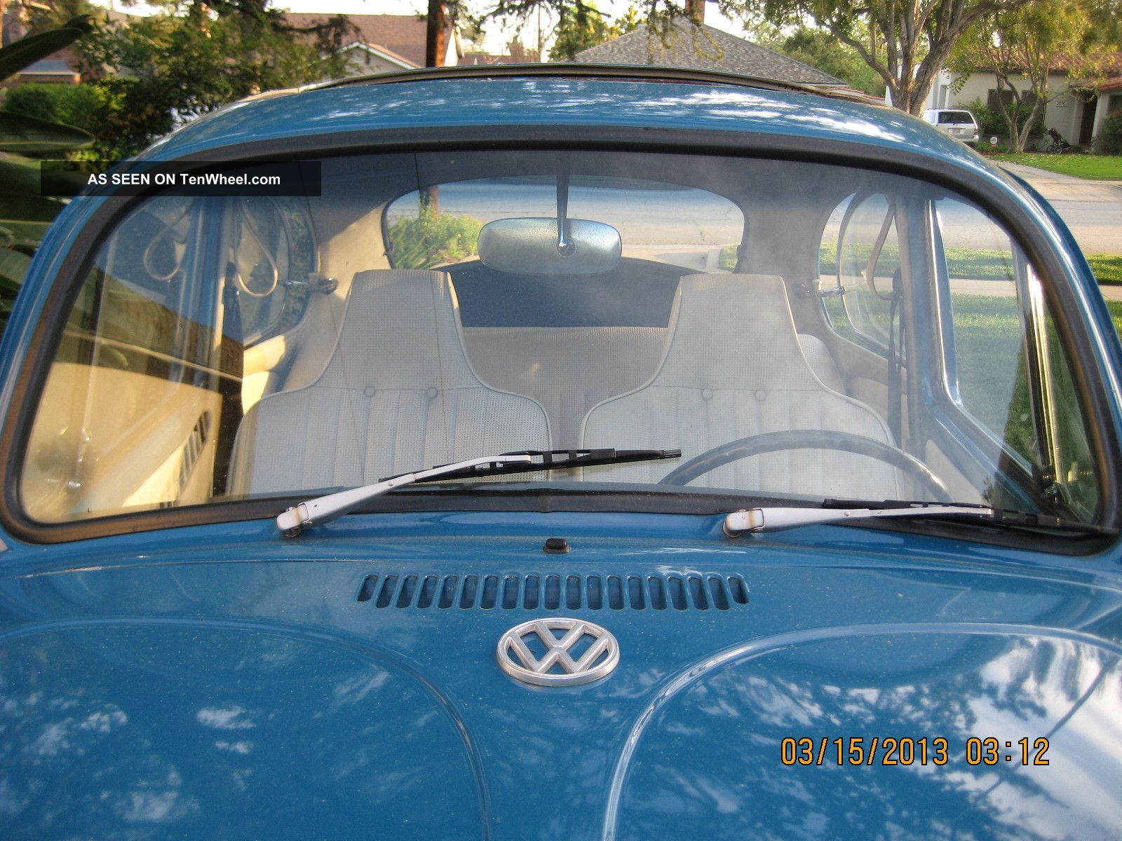 1969 Volkswagen Beetle - Vw Bug With And Pop - Out Rear Windows