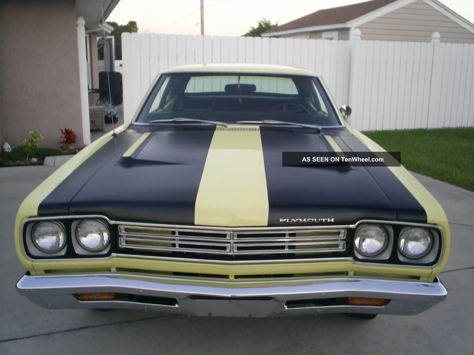1969 Road Runner (clone) Big Block 440 - Auto - Posi Sunfire Yellow / Black