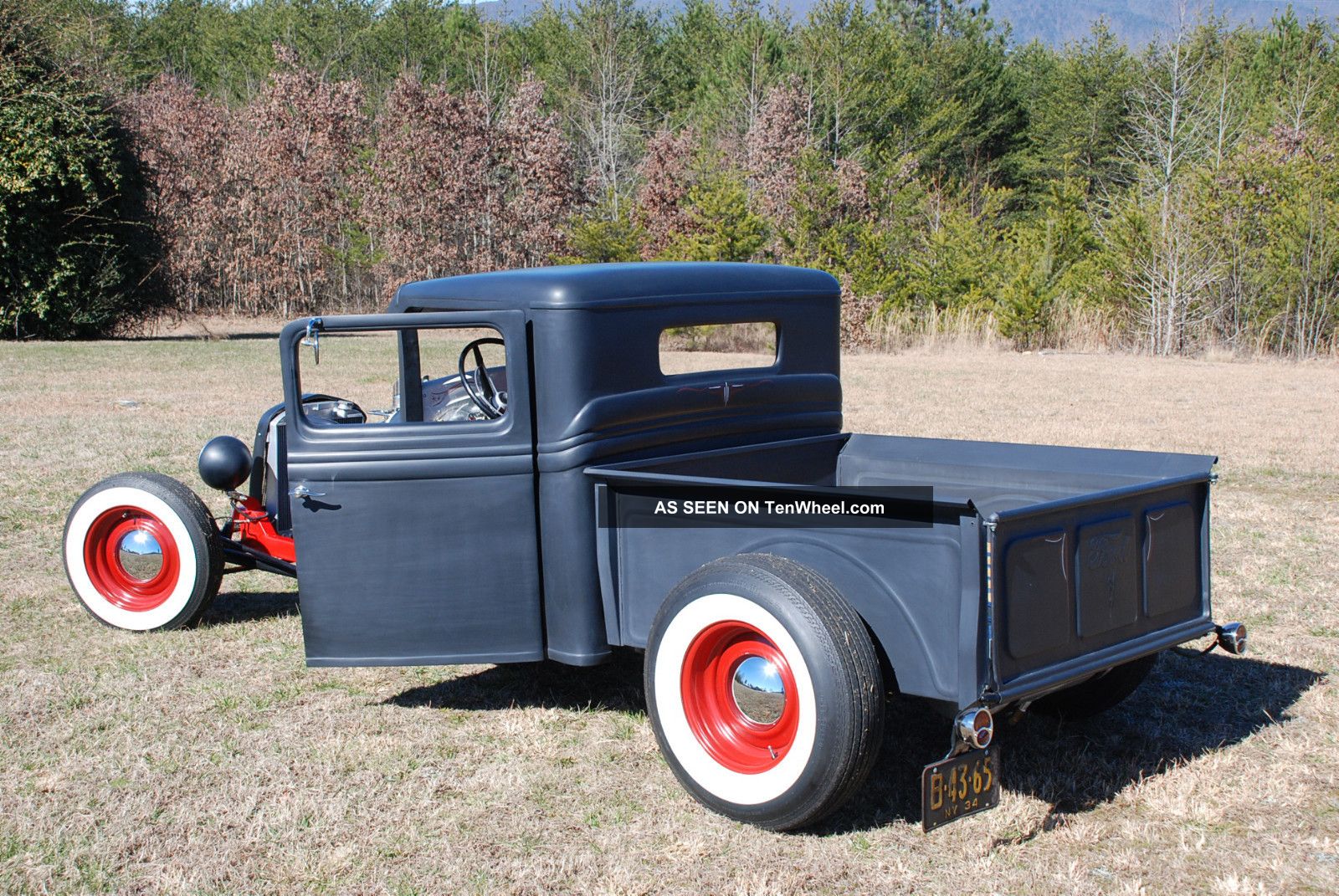1934 Ford Truck Chopped Channeled Rpu Rat Hot Rod 350 Modified Custom ...
