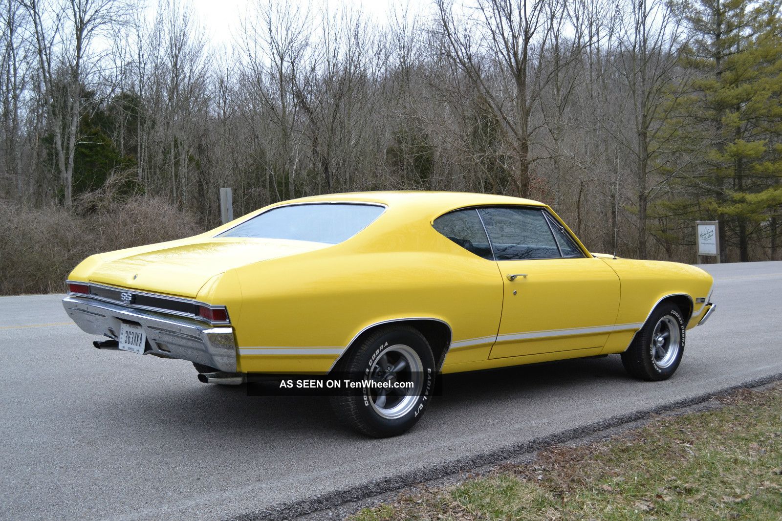 1968 Chevelle Ss 396 4spd True 138 Factory Real Ss Yellow