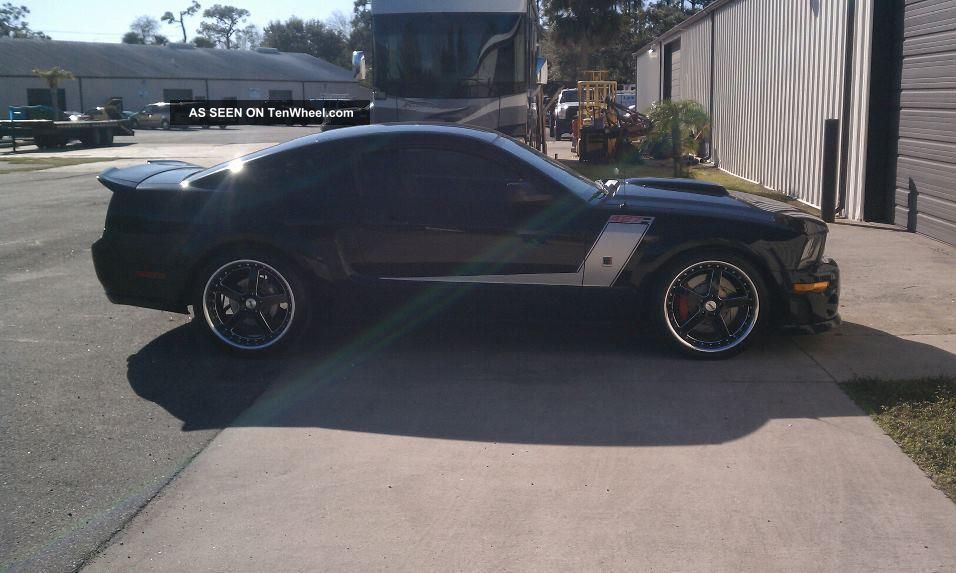 2007 Roush 427r Mustang Gt, Supercharged, Black