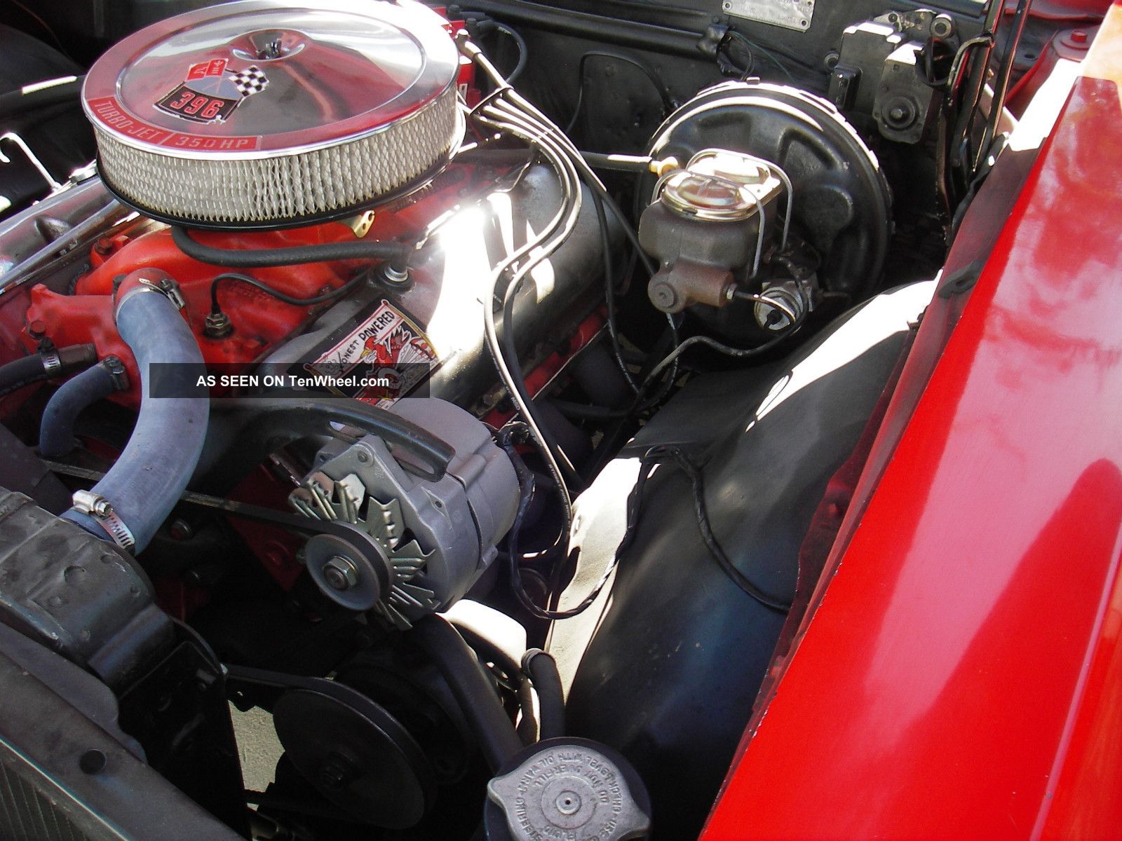 1967 Chevrolet Chevelle Ss396 4sp Rust Black Plate California Native.