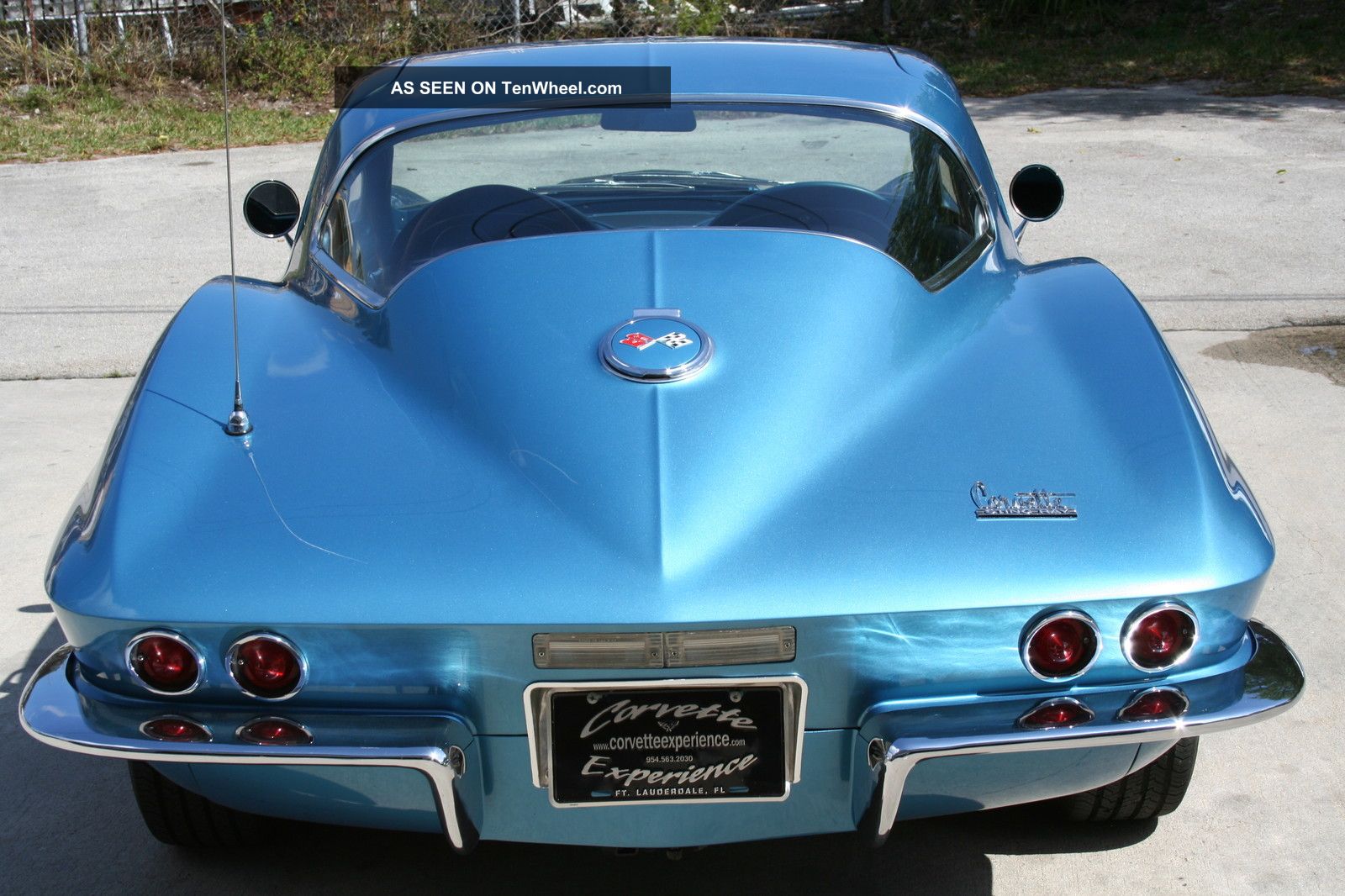 1967 Corvette Coupe Numbers Matching 427 / 390 Vintage Air Tank Sticker ...