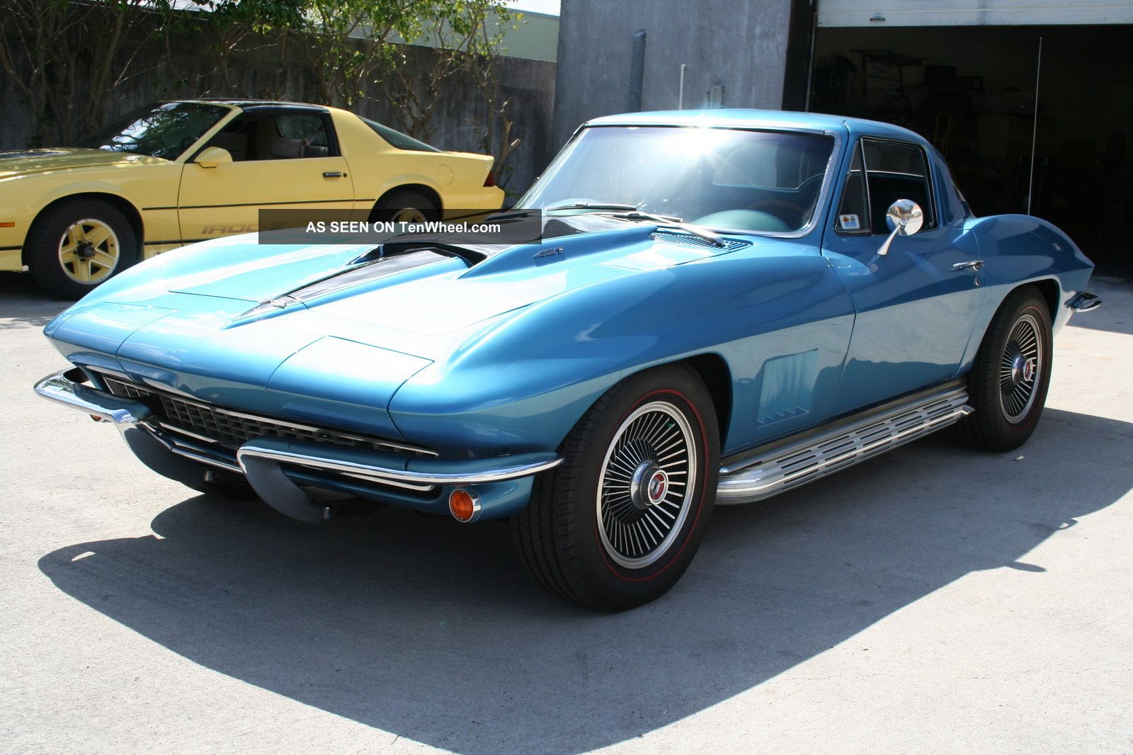 1967 Corvette Coupe Numbers Matching 427 / 390 Vintage Air Tank Sticker ...
