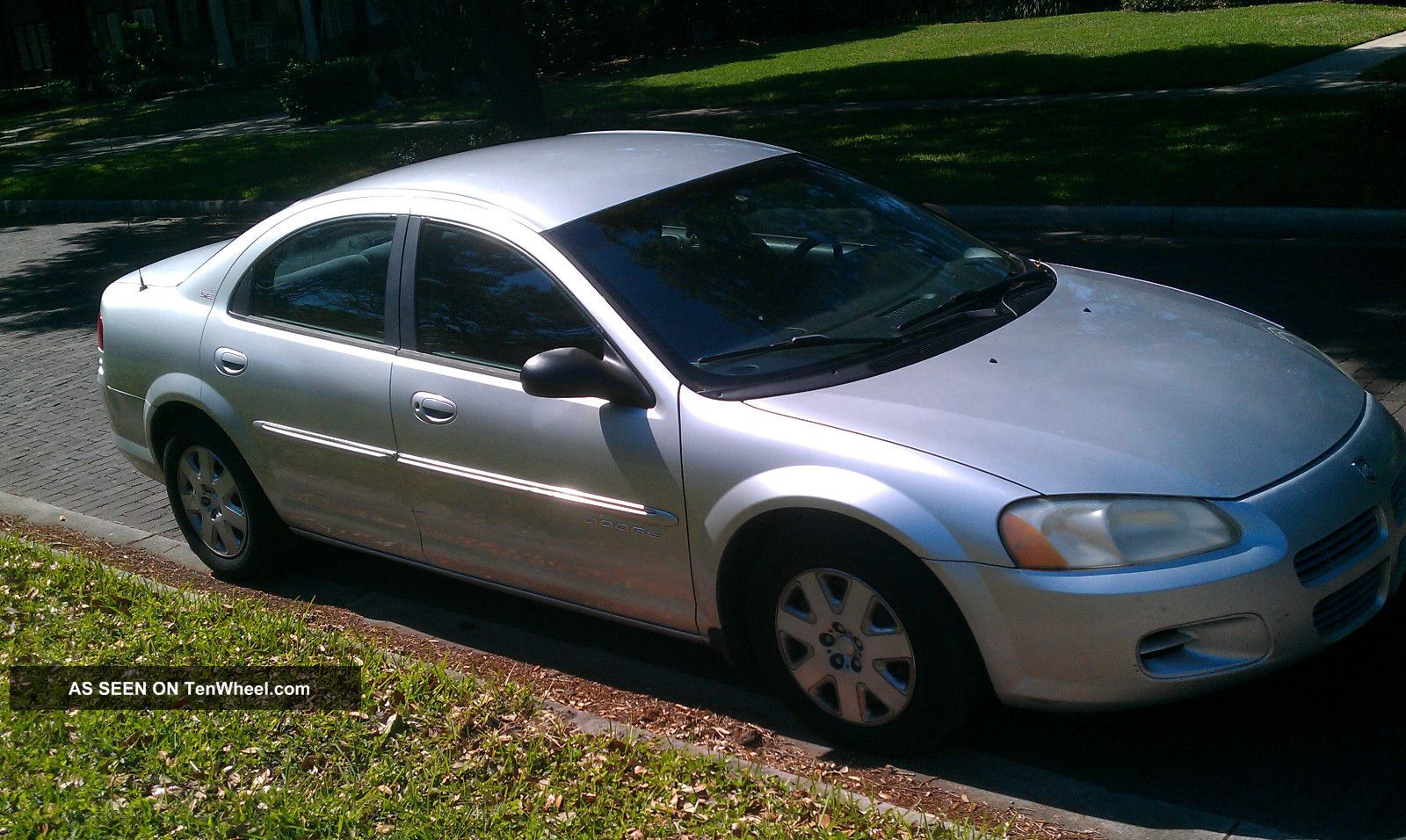2001 Dodge Stratus Se 4 Door Sedan Silver In & Out - A / C