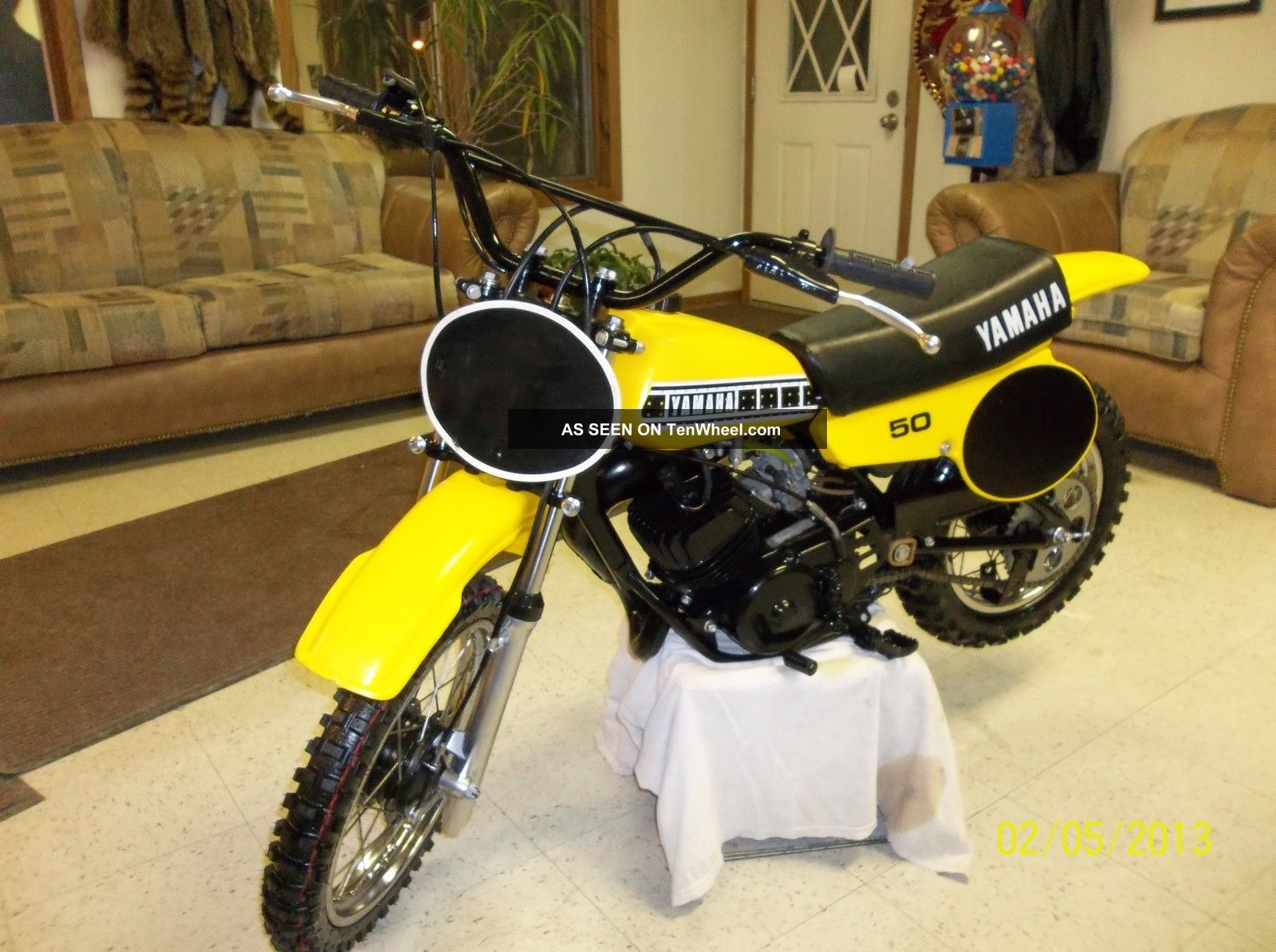 1980 Yamaha Yz50 Yz 50 Yz Ahrma Vintage Mx Motocross Xr 50 Enduro Race ...