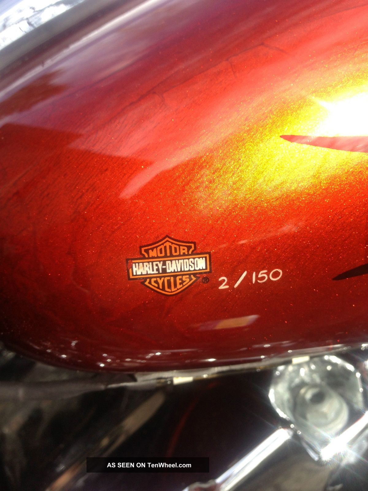 2002 Harley Davidson Fxstd Softail Deuce Special Edition