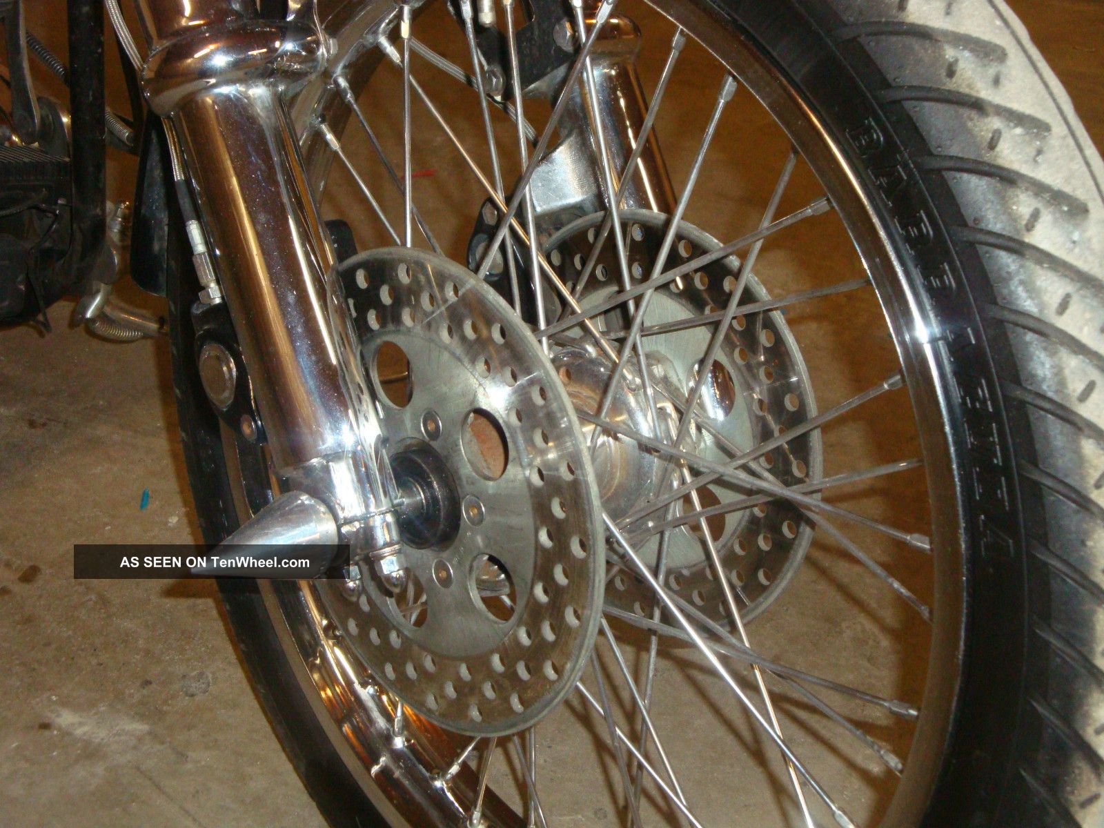 1995 Custom Harley Dyna (titled As A Santee Stock)