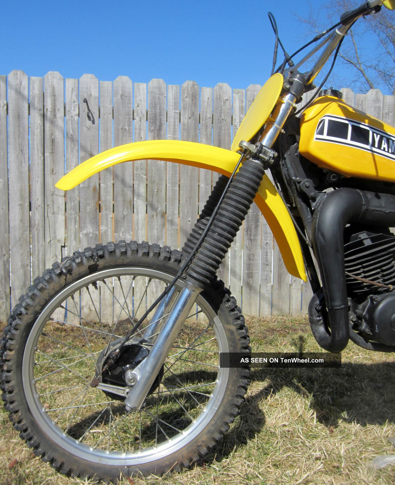 1977 Yamaha Yz250 Yz 250 Ahrma Vintage Motocross Dirt Bike
