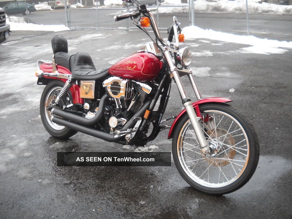 1998 Harley Davidson Fxdwg Dyna Wideglide Factory Candy Paint Bike
