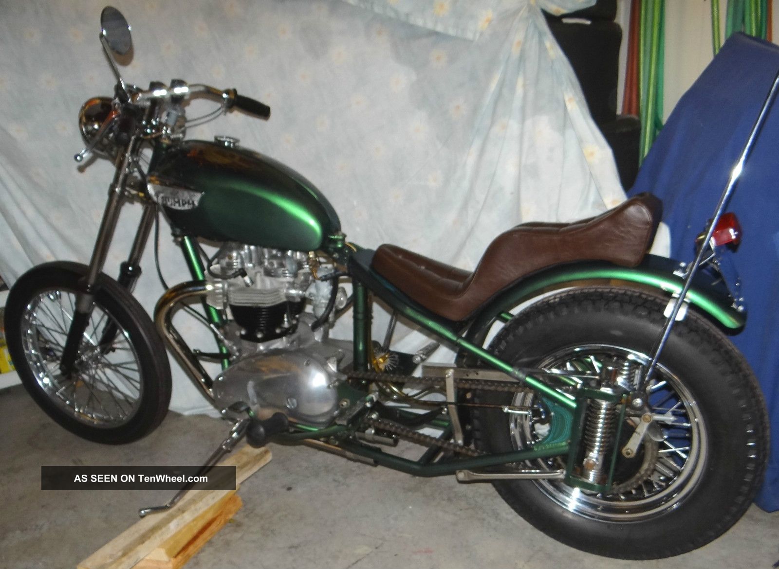 1968 Triumph 650 Chopper Bobber Custom Old School