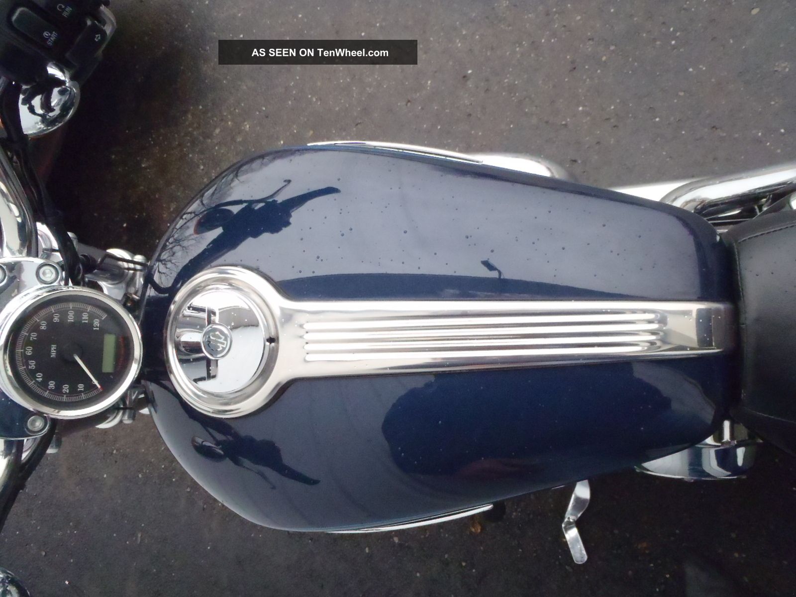 2009 Harley Davidson Xl1200 Custom Sportster Um90906 Rg