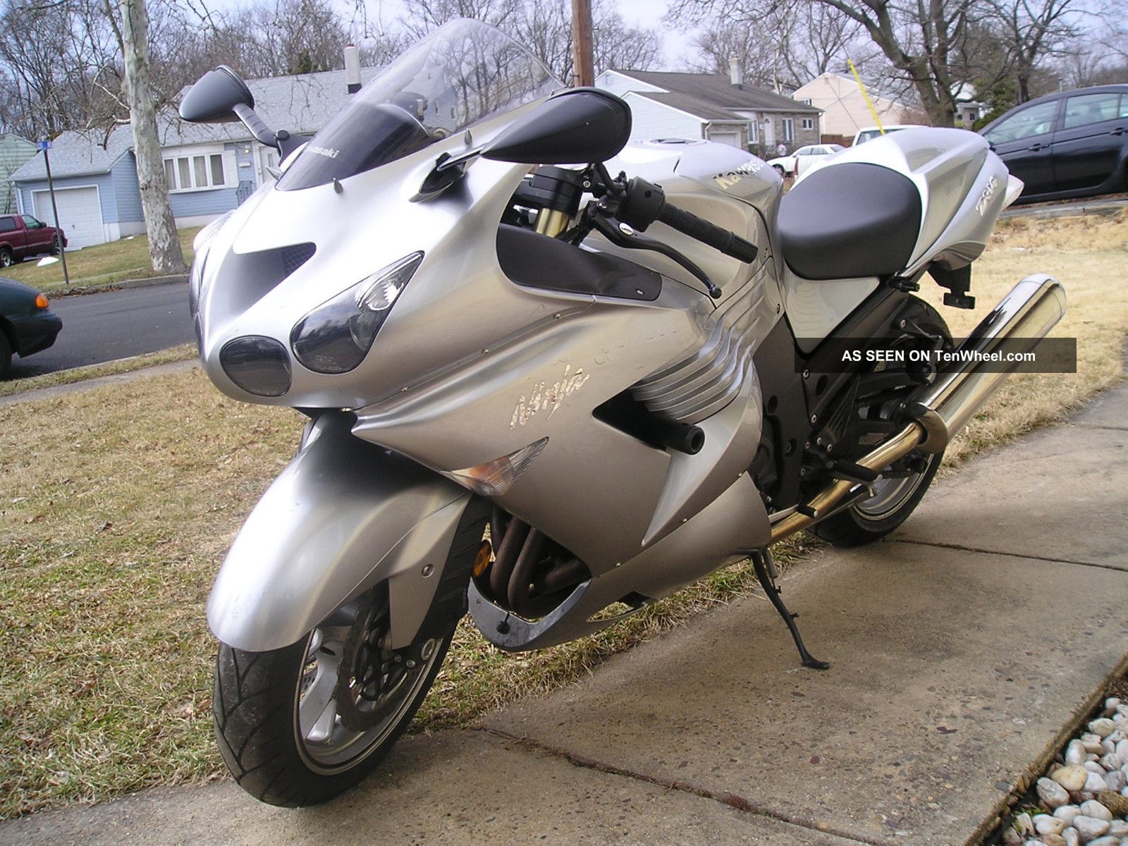 2008 Kawasaki Zx - 14 (silver)