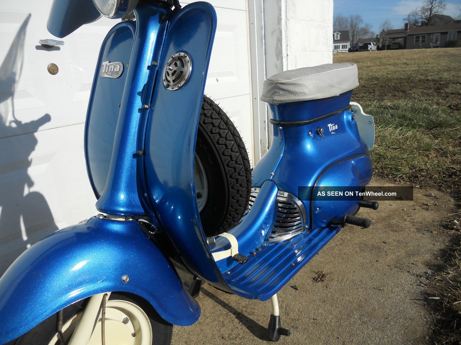 1964 Triumph Tina Scooter Extremely Rare Model Runs And Rides