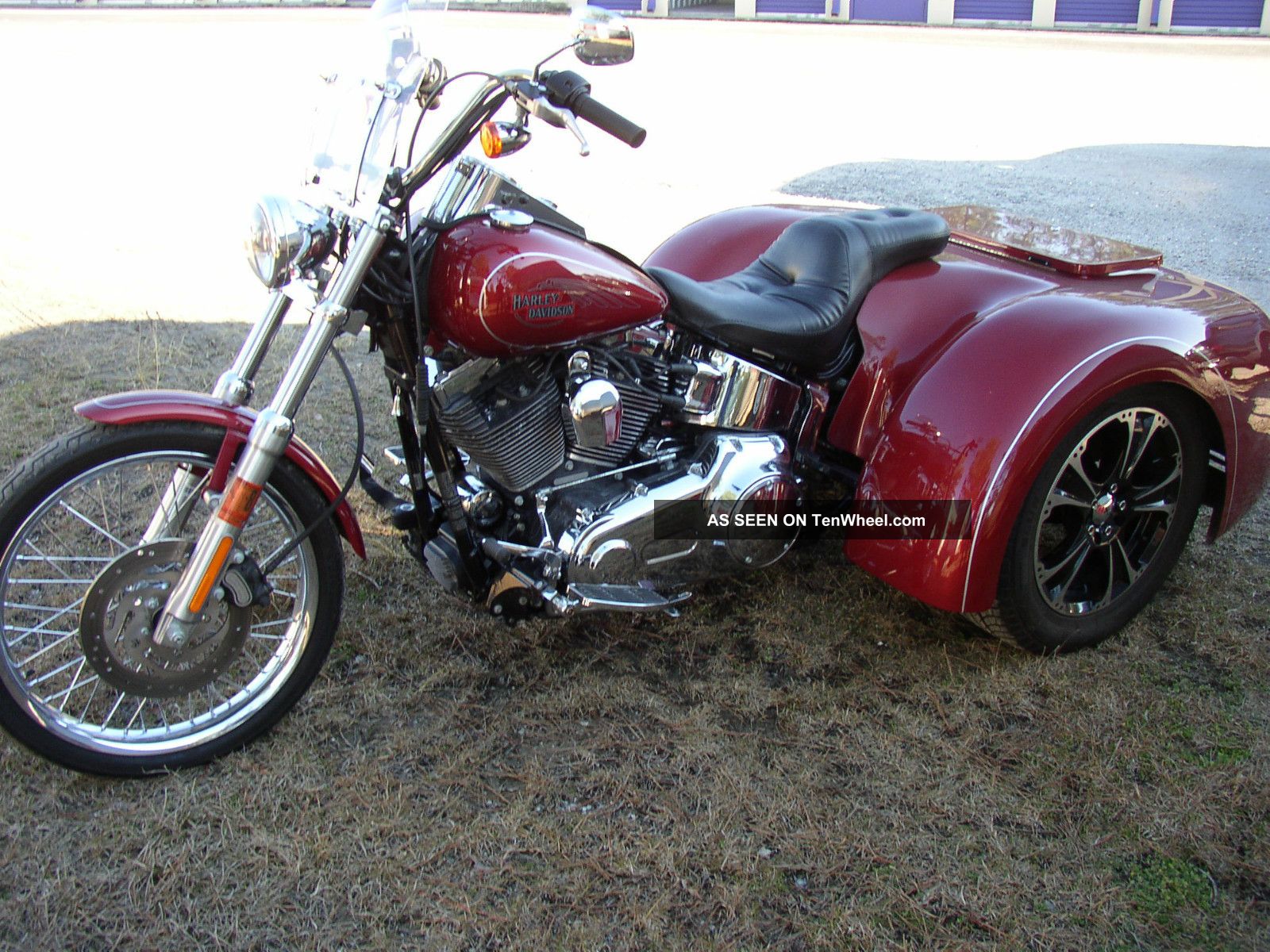 2007 Harley Davidson Softail Custom - - Trike Conversion