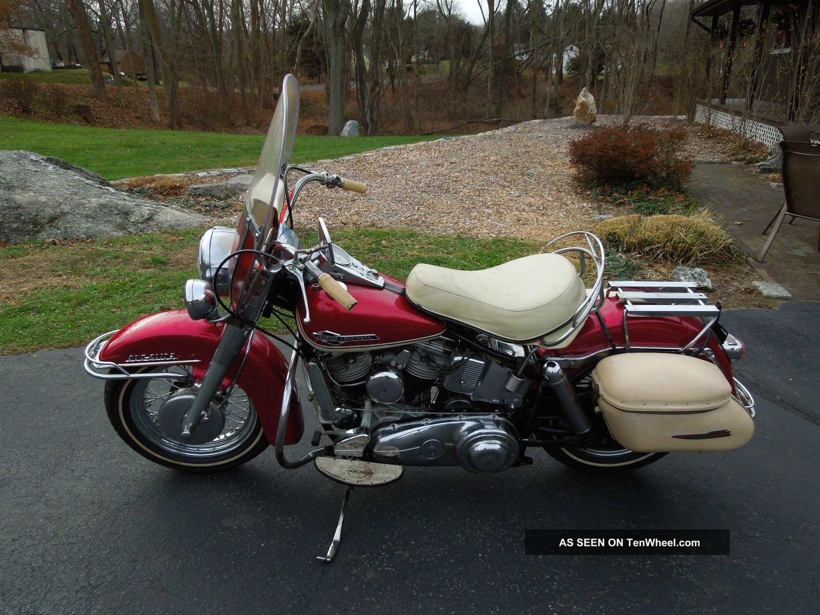 1963 Harley Panhead Duoglide 4 Speed Swingarm Frame Fl El Vintage Classic