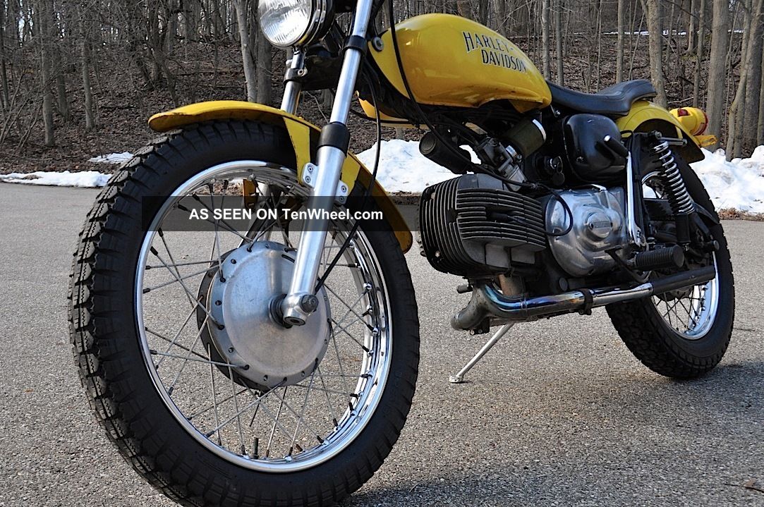 1972 Aermacchi Harley - Davidson Ss350 Sprint - Rare And Awesome