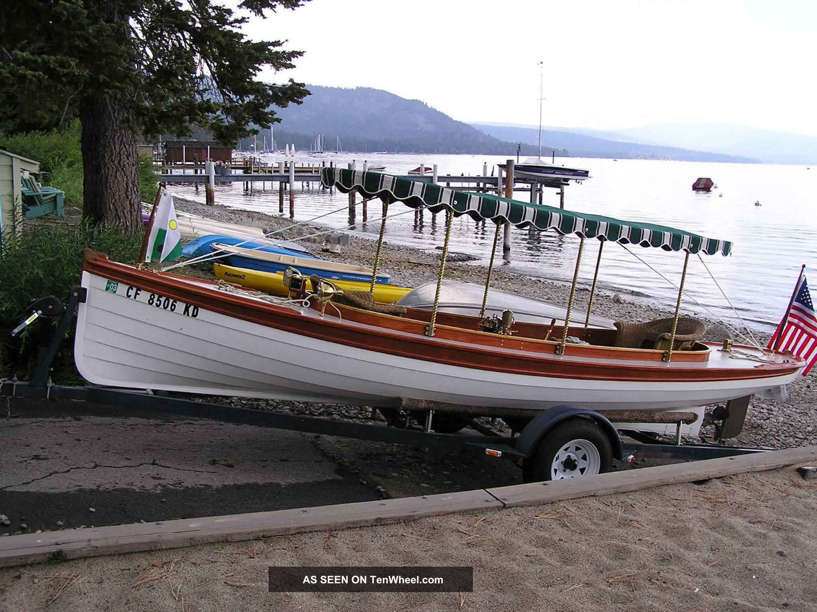 1920 Aeolis Boat Works Fantail Launch