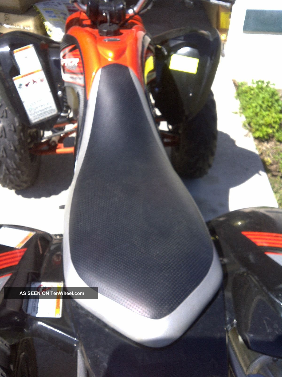 2007 Yamaha Raptor Special Edition