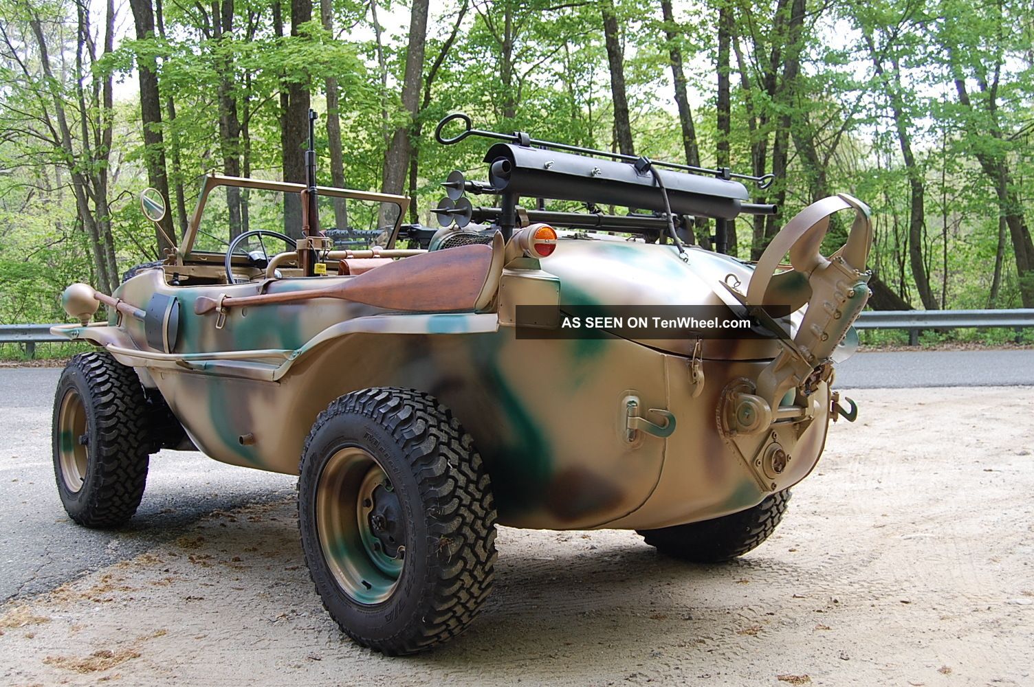 1943 Vw Schwimmwagen German Military Amphibious Vehicle Totally Type166