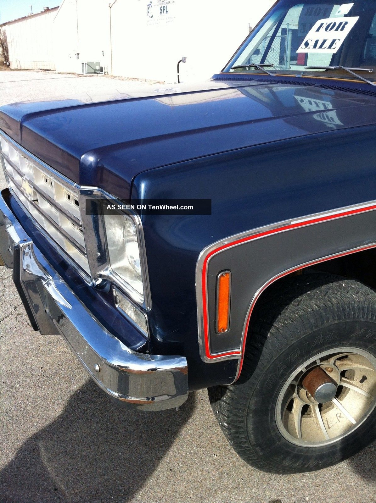 1977 Chevrolet (chevy) Blazer K5 4x4, Blue / Gray