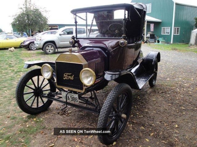 1915 Rare Ford Model T Brass Roadster