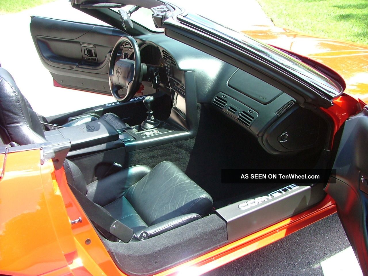 1994 Corvette Red Convertible - Easy Ncrs Top Flight