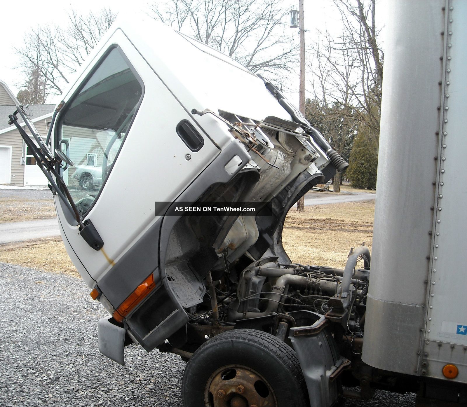 1997 Mitsubishi Fuso Cab Over Box Truck