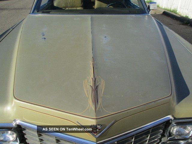 1969 Cadillac Coupe Deville Rat Rod Hot Rod Patina Classic Caddy No Rust