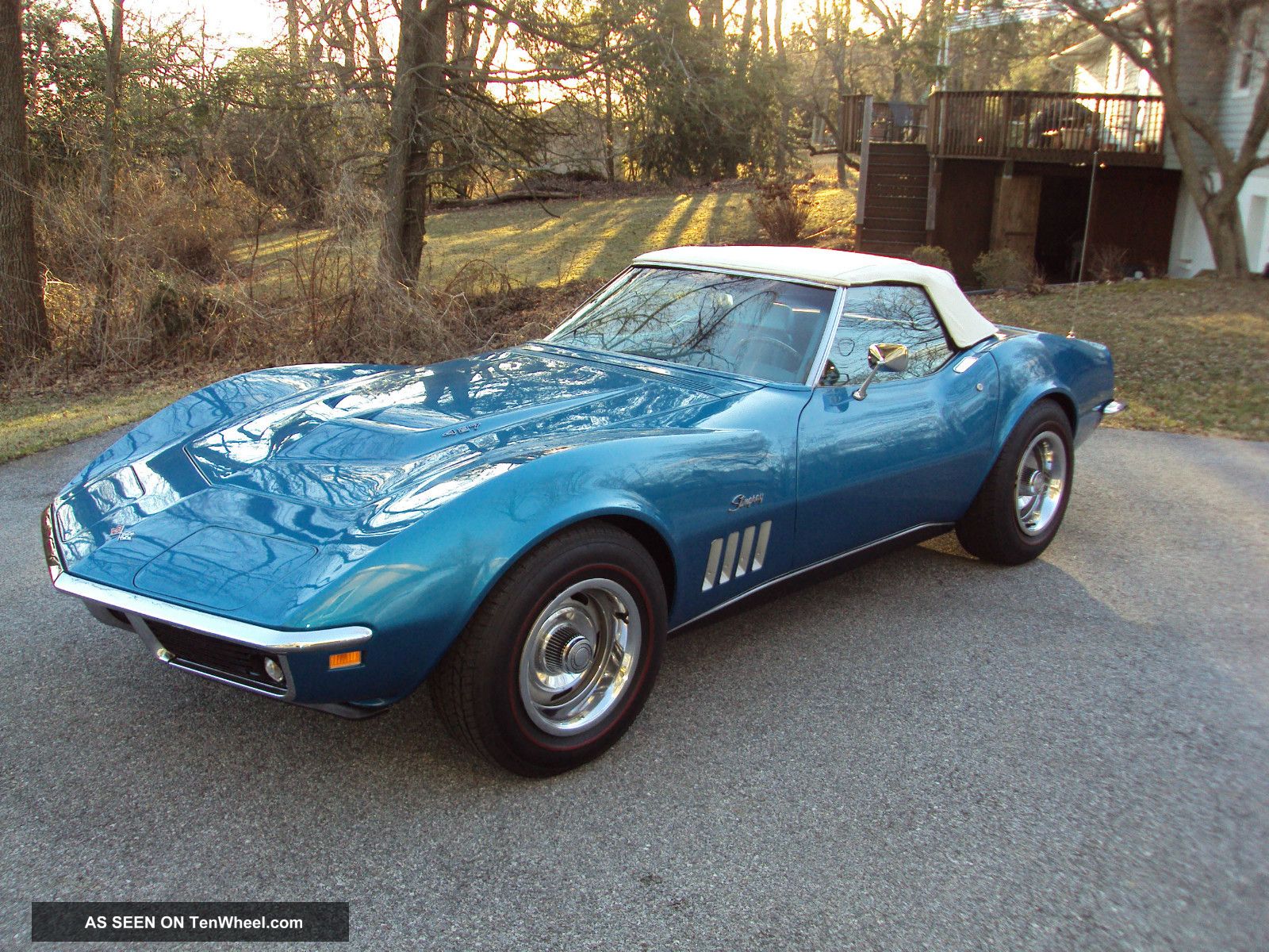 1969 Corvette Convertible, 427 390hp Frame - Off Resto