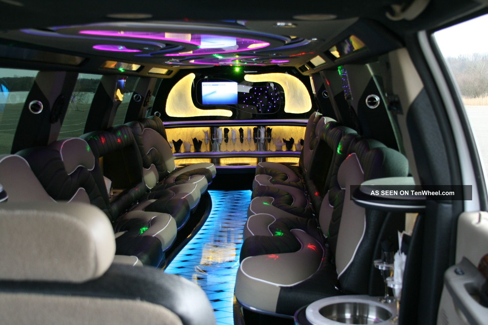 Limo 2012 Ford Excursion 4x4 Stretch Limousine Suv