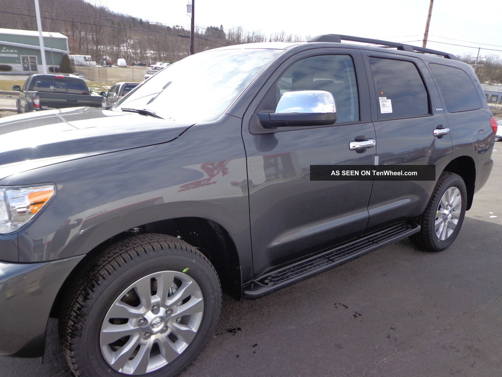 2013 Sequoia Platinum 4x4 Rear Camera 3rd Row Seat 4wd R Camera